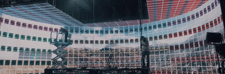 Vū LED Ceiling Panels for Virtual Production